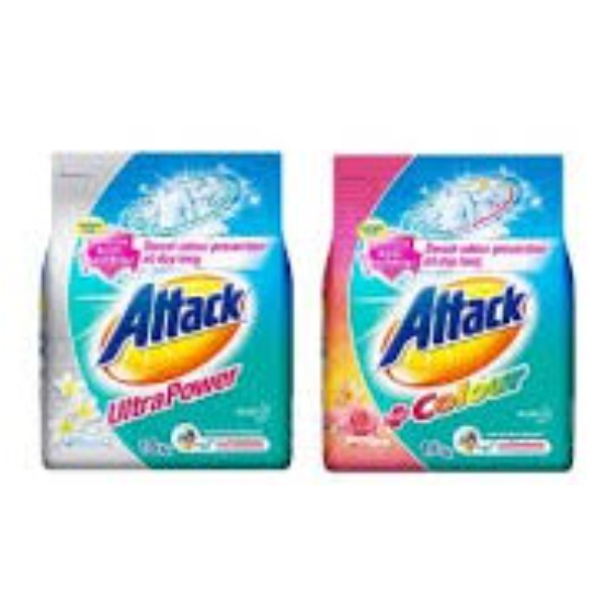 Attack Powder Detergent Plus Softener Floral Romance (1.4kg) | PGMall