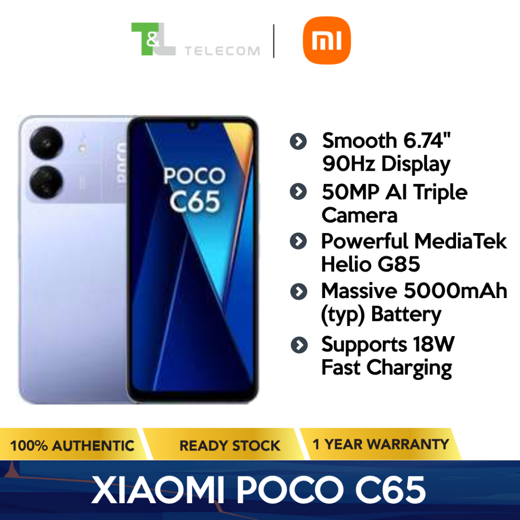 Poco C65 Price in Malaysia & Specs - RM446 | TechNave