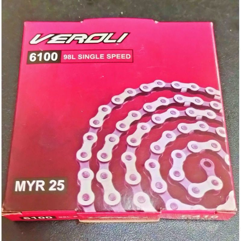 KMC Chain 98L HV410 Single Speed Bicycle Chain Rantai Basikal VEROLI ...