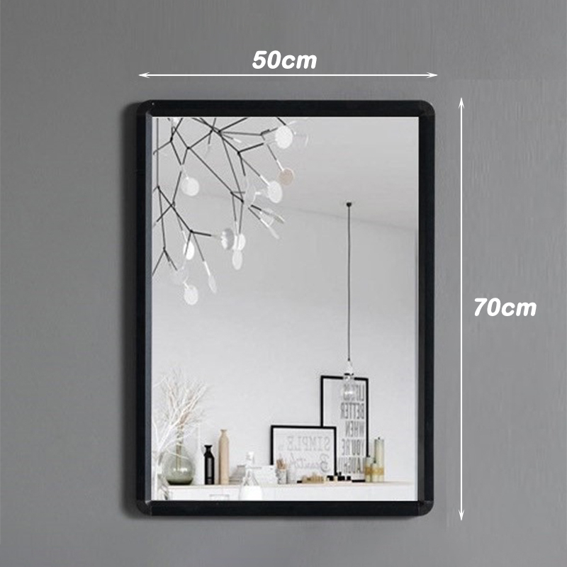 ??LOWEST PRICE??Thick aluminum border Rectangle Mirror Hanging Mirror ...