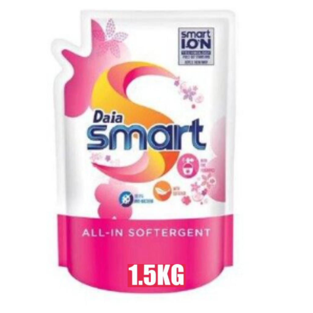 Daia Smart All-in Liquid Softergent Refill Pack 3.2kg (Sakura Bloom / All In Softener / Total ...