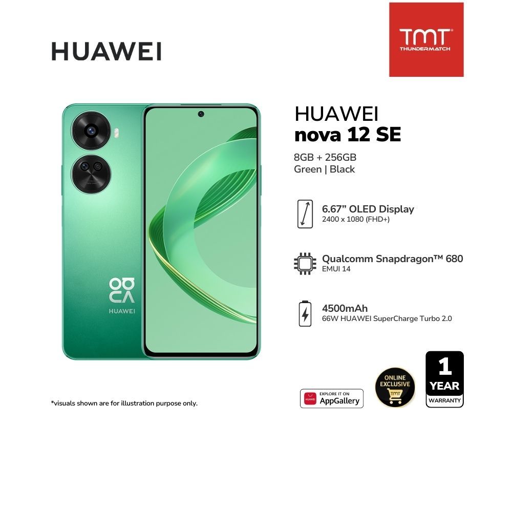 Huawei nova 12 SE Price in Malaysia & Specs - RM1248 | TechNave