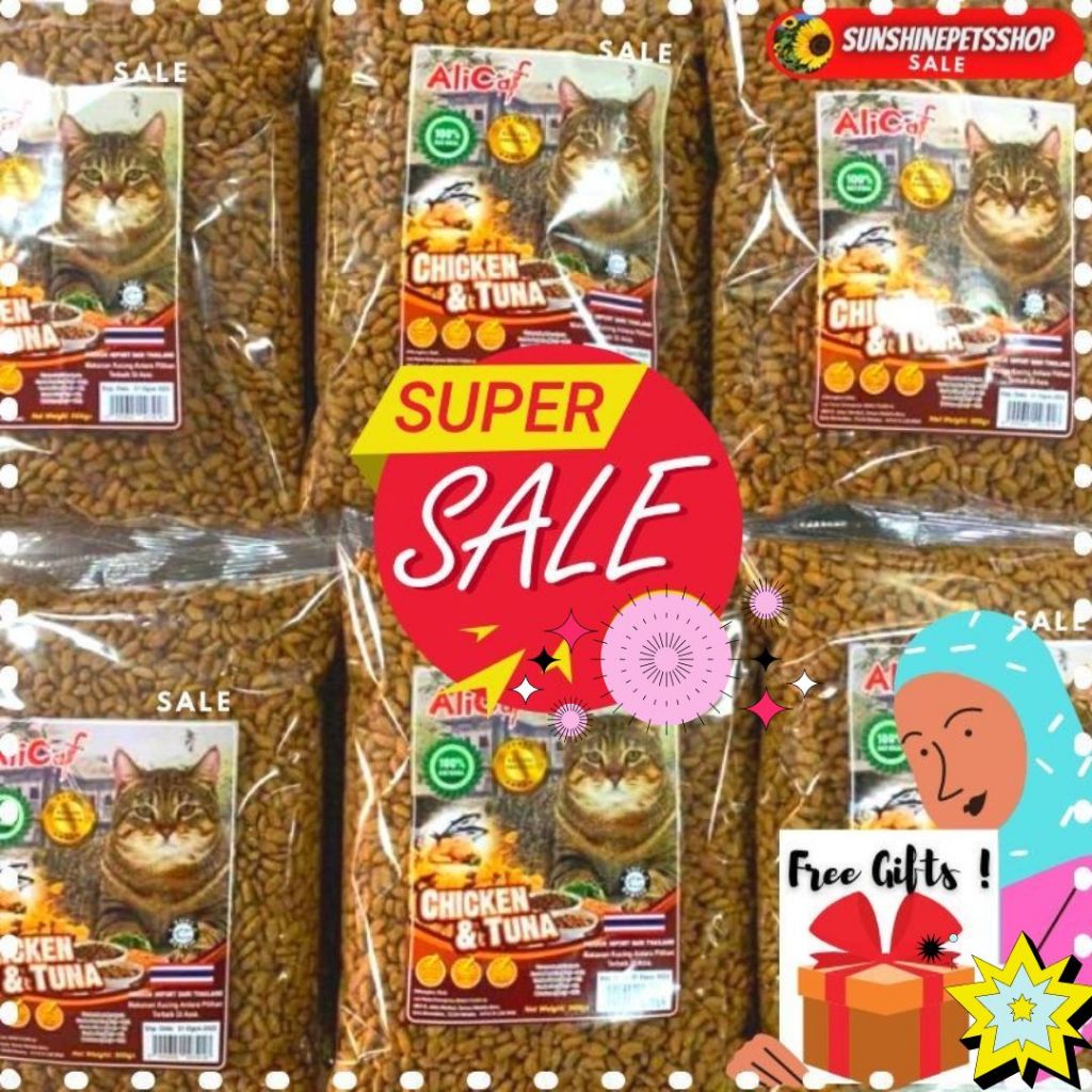 Makanan Kucing Premium 900g AliCat (Mother & Baby Cat Food) | Cat Food ...