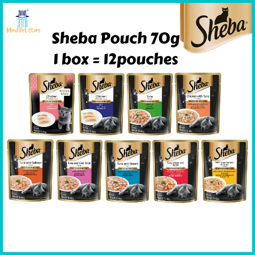 Sheba Pouch Cat Wet Food 70g | Cat Food | PetFinder.my