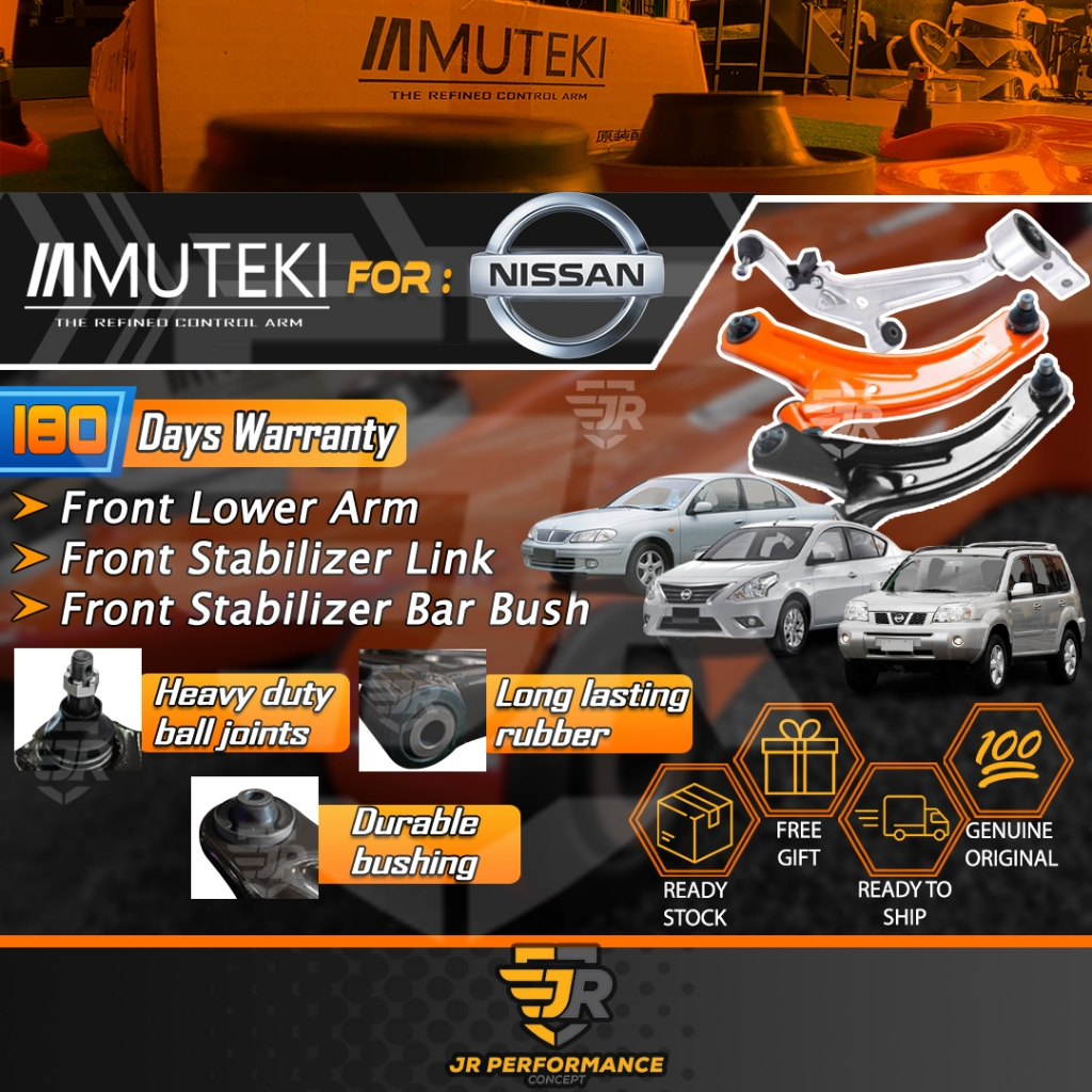 Muteki Lower Arm / Stabilizer Link / Stabilizer Bush Muteki Almera N17 Muteki Livina Muteki ...