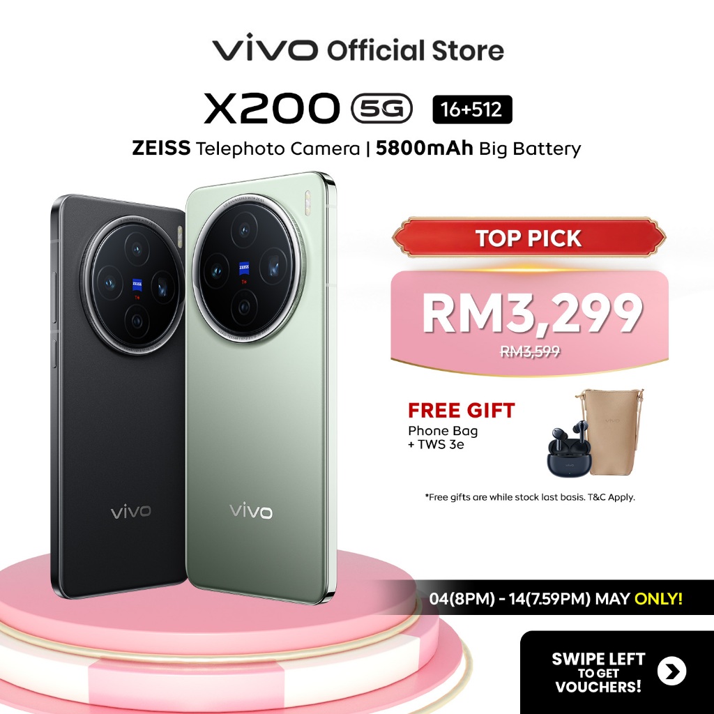Spesifikasi dan harga Vivo X200 di Malaysia - TechNave BM