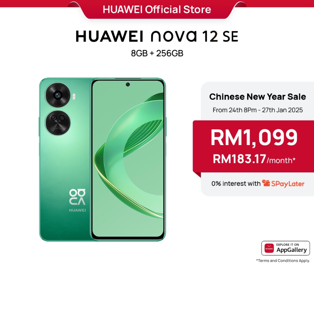 Huawei nova 12 SE Price in Malaysia & Specs - RM959 | TechNave
