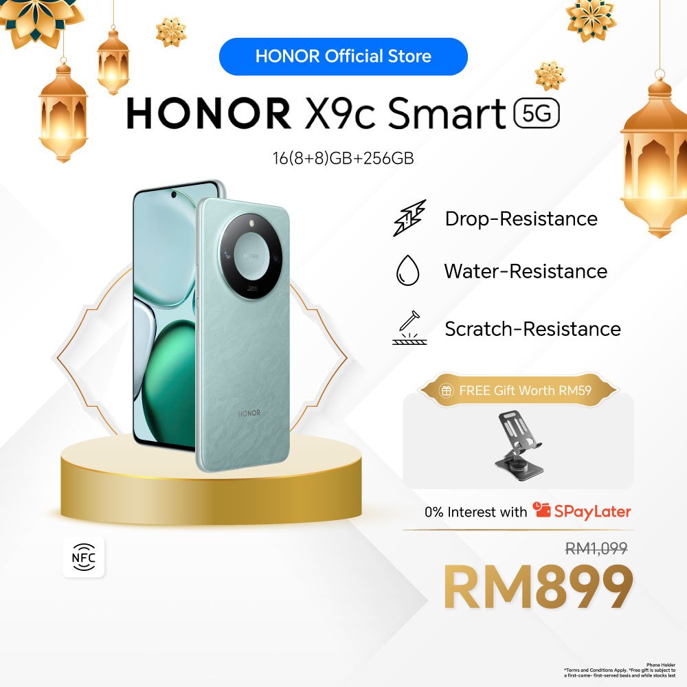 HONOR X9c Smart Price in Malaysia & Specs - RM839 | TechNave