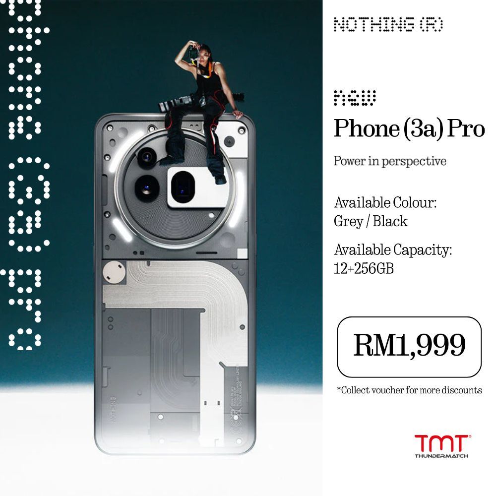 Nothing Phone (3a) Pro Price in Malaysia & Specs - RM1949 | TechNave