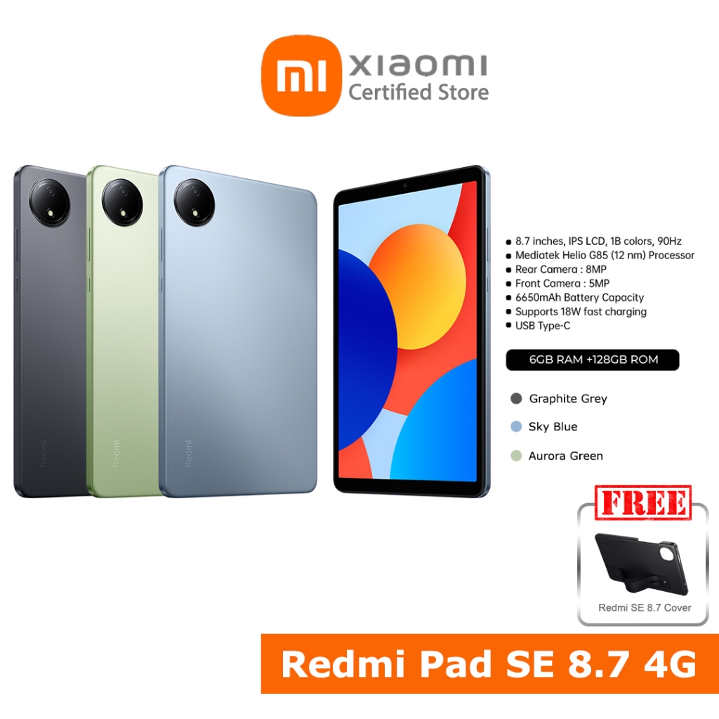 Redmi Pad SE Price in Malaysia & Specs - RM499 | TechNave
