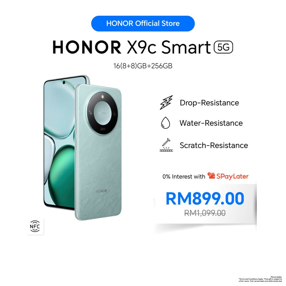 Spesifikasi dan harga Honor X9c Smart di Malaysia - TechNave BM