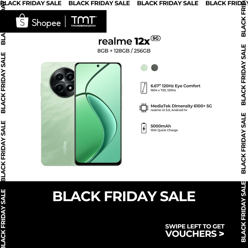 Realme 12x Price in Malaysia & Specs - RM669 | TechNave