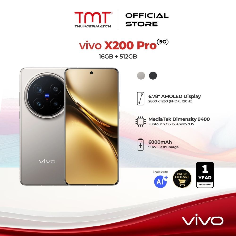 Spesifikasi dan harga Vivo X200 Pro di Malaysia - TechNave BM