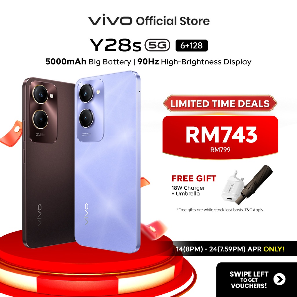 vivo Y28s Price in Malaysia & Specs - RM674 | TechNave