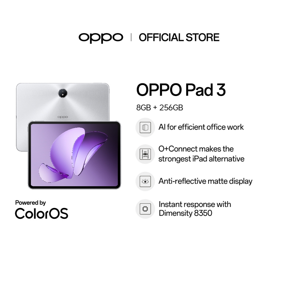 Oppo Pad 3 Price in Malaysia & Specs - RM1999 | TechNave