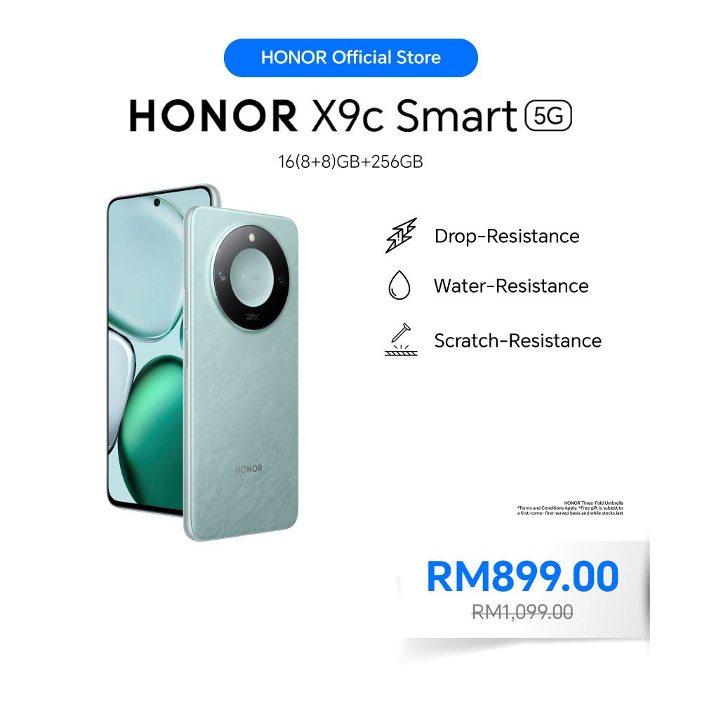 HONOR X9c Smart Price in Malaysia & Specs - RM869 | TechNave