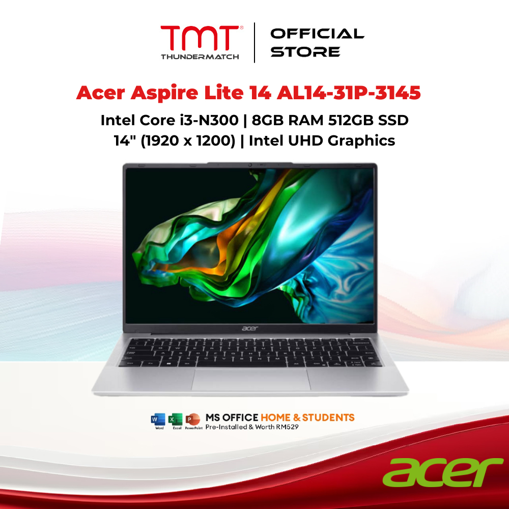 Acer Aspire Lite 14 Al14 31p 马来西亚价格，功能与规格参数 - TechNave 中文版