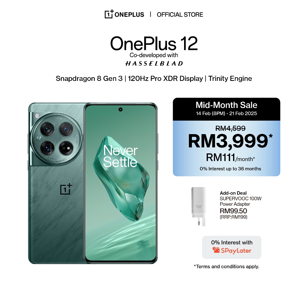 OnePlus 12 Price in Malaysia & Specs - RM2812 | TechNave