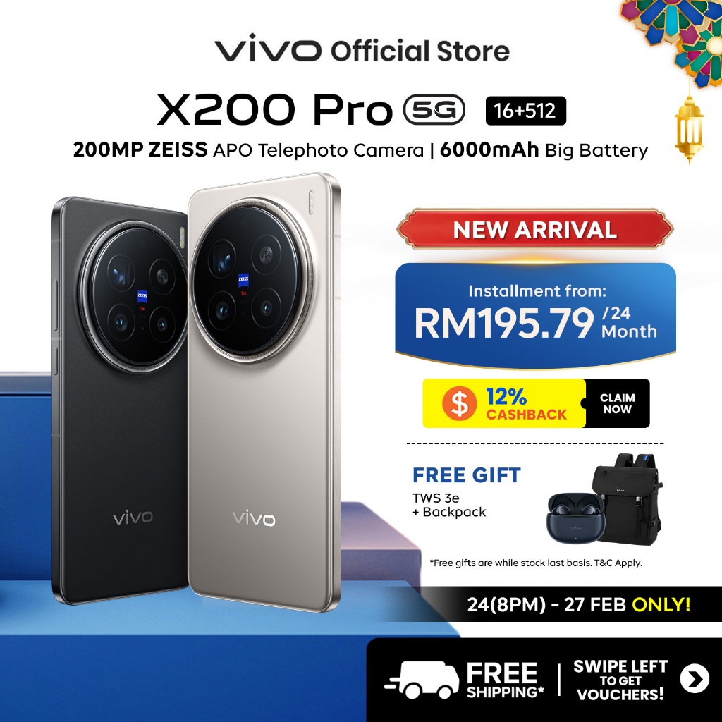 vivo X200 Pro Price in Malaysia & Specs - RM3599 | TechNave