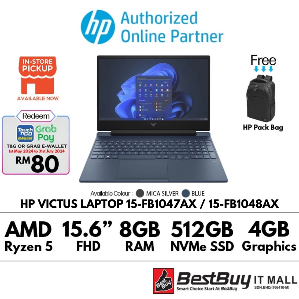 HP Victus 15 Price in Malaysia & Specs - RM2899 | TechNave