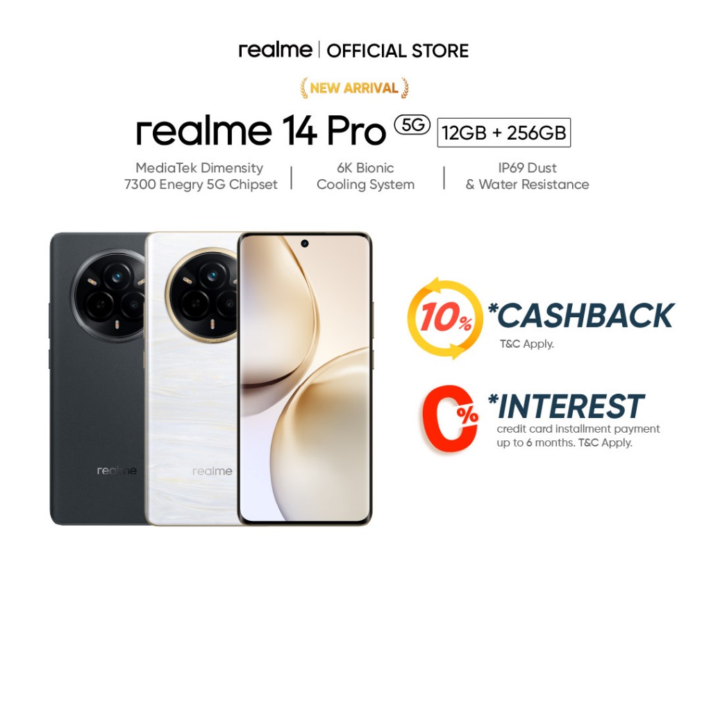 Realme 14 Pro Price in Malaysia & Specs - RM1499 | TechNave