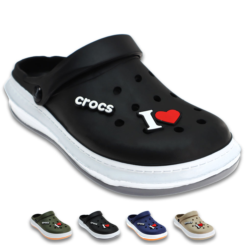SCSI i-Cream Korea Crocs Men / Men Crocs Shoes / Clog Shoes Men / Clog ...
