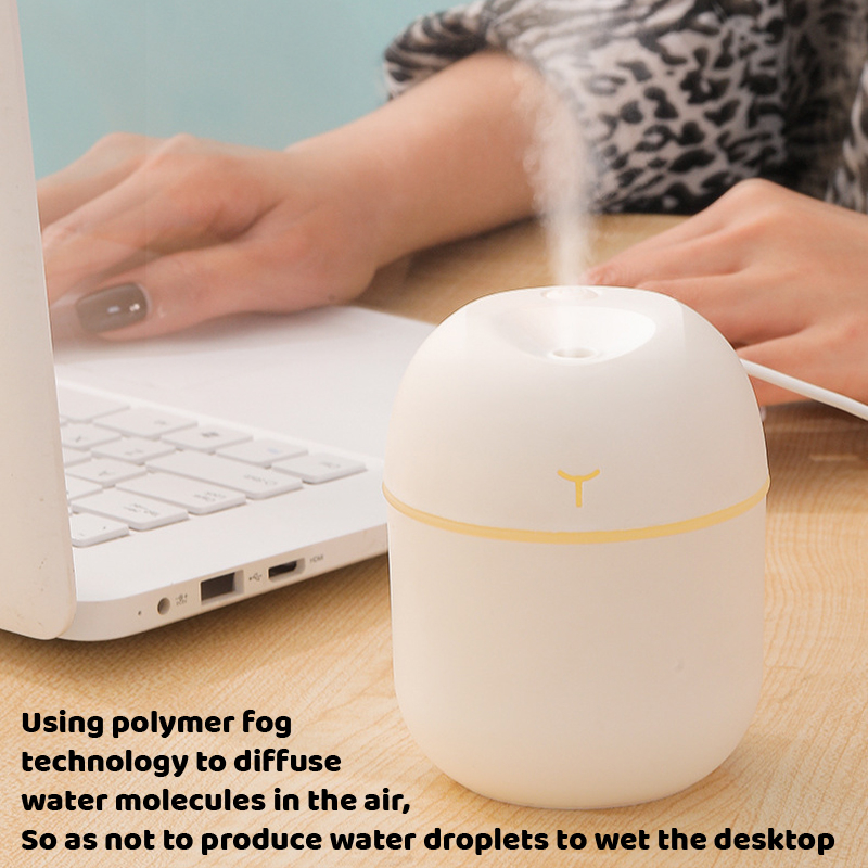 USB Aroma Colorful Egg Humidifier 420ml for Car / Household / Bedroom ...