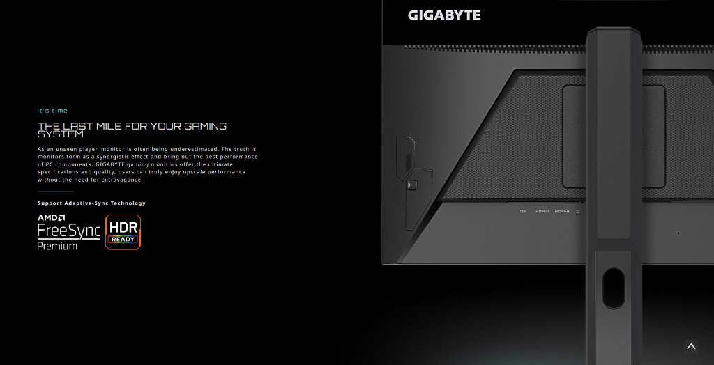 GIGABYTE G24F 2 24" FHD IPS Gaming Monitor | 180Hz (OC) | AMD FreeSync ...