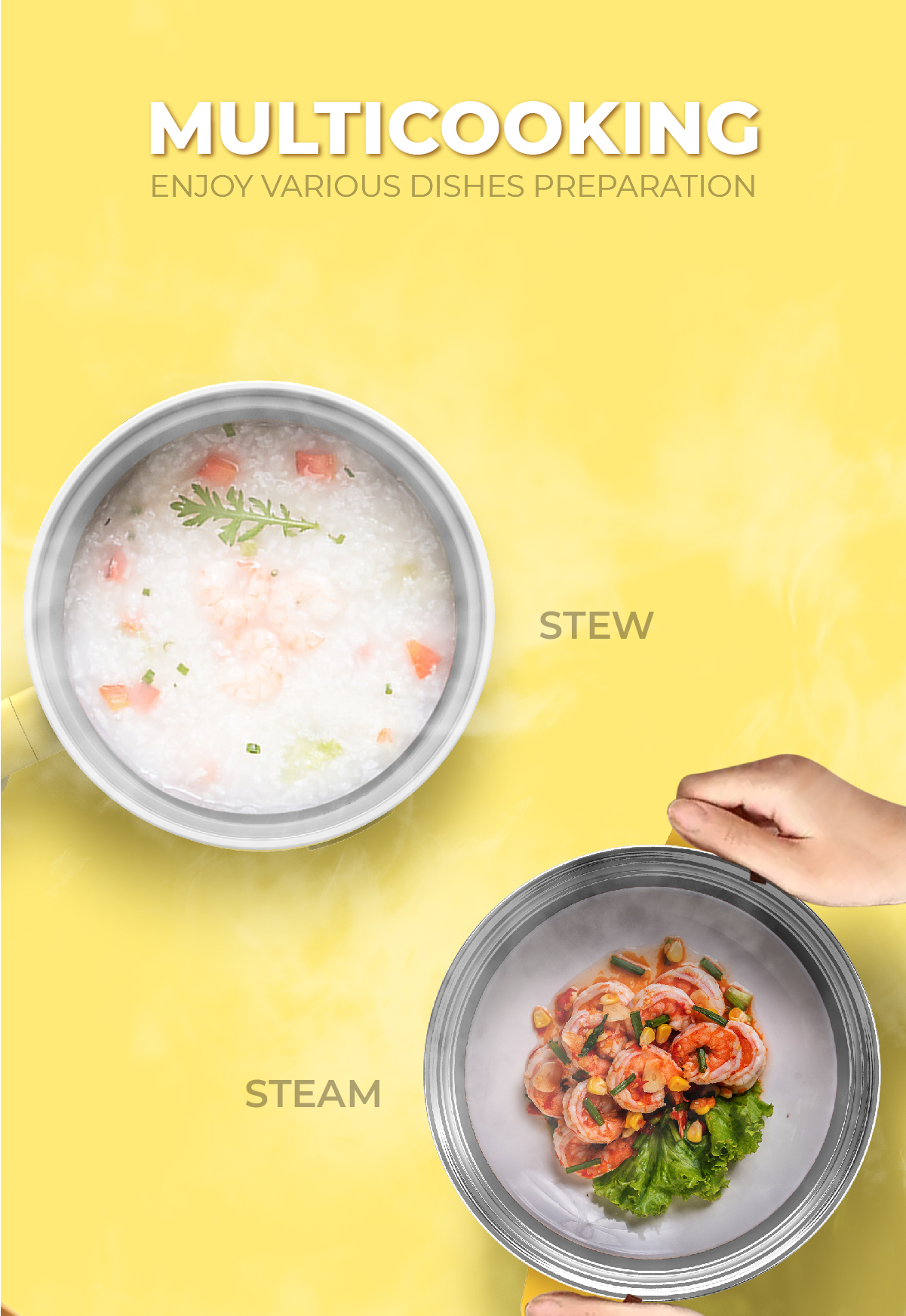 PERYSMITH 2 IN 1 MULTI COOKER SIGNATURE SERIES BQ160 - PerySmith Malaysia