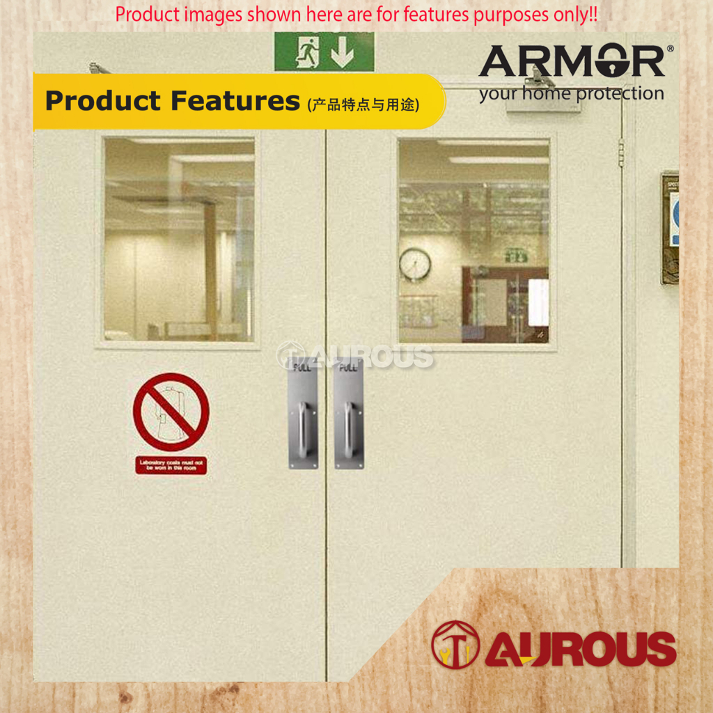 ARMOR STAINLESS STEEL SUS304 PULL PLATE / PUSH PLATE ( APH-PP500 / APH-PP501) - Aurous Hardware ...