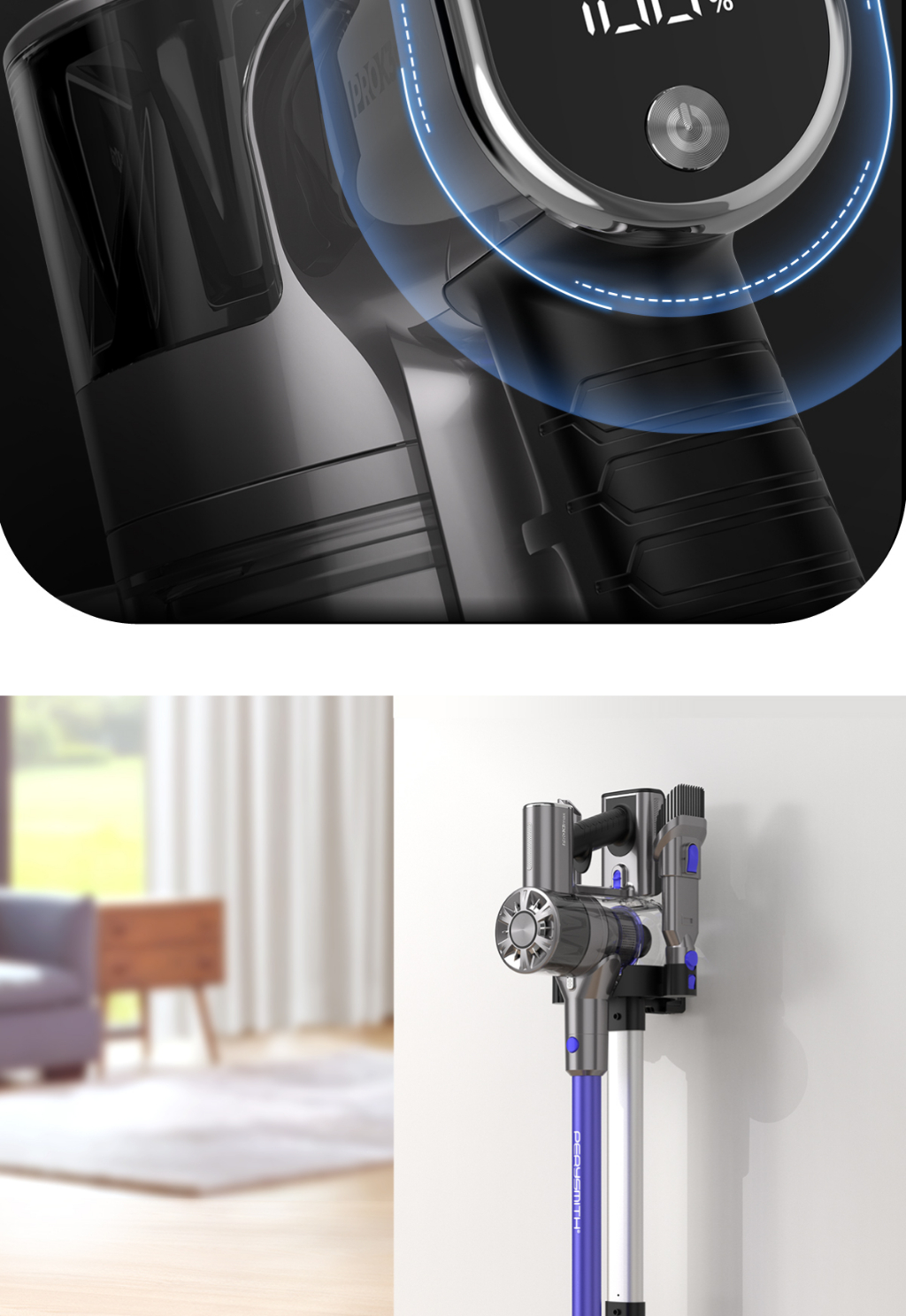 PerySmith Cordless Vacuum Cleaner Kaden Series K3 Max - PerySmith Malaysia