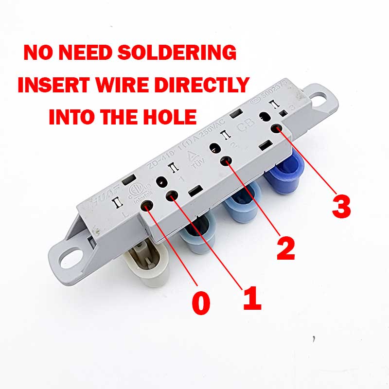 Universal Table Stand Fan On Off Switch Button Butang Suis Kipas Round ...