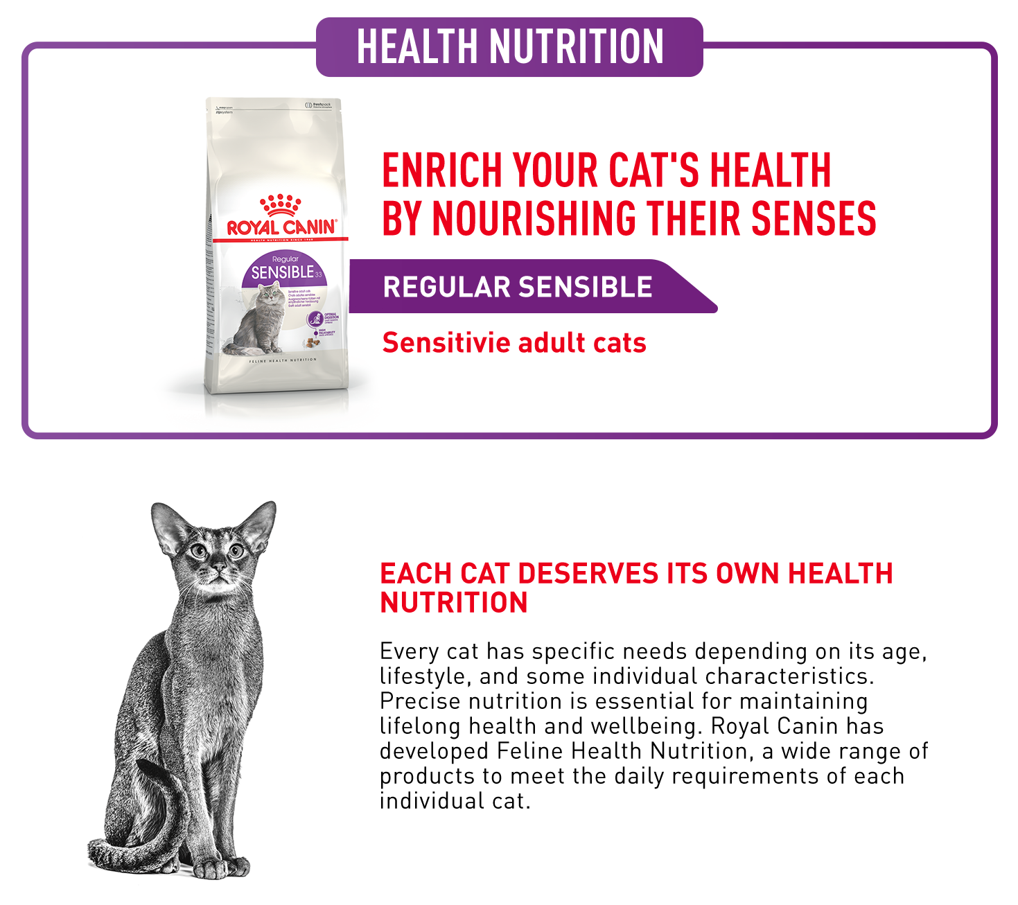 Royal Canin Sensible 33 Adult Dry Cat Food - Online Pet Shop | Malaysia ...