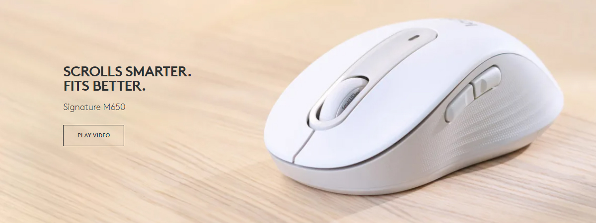 Logitech Signature M650 / M650 L Wireless Mouse | Silent Touch | Bluet ...