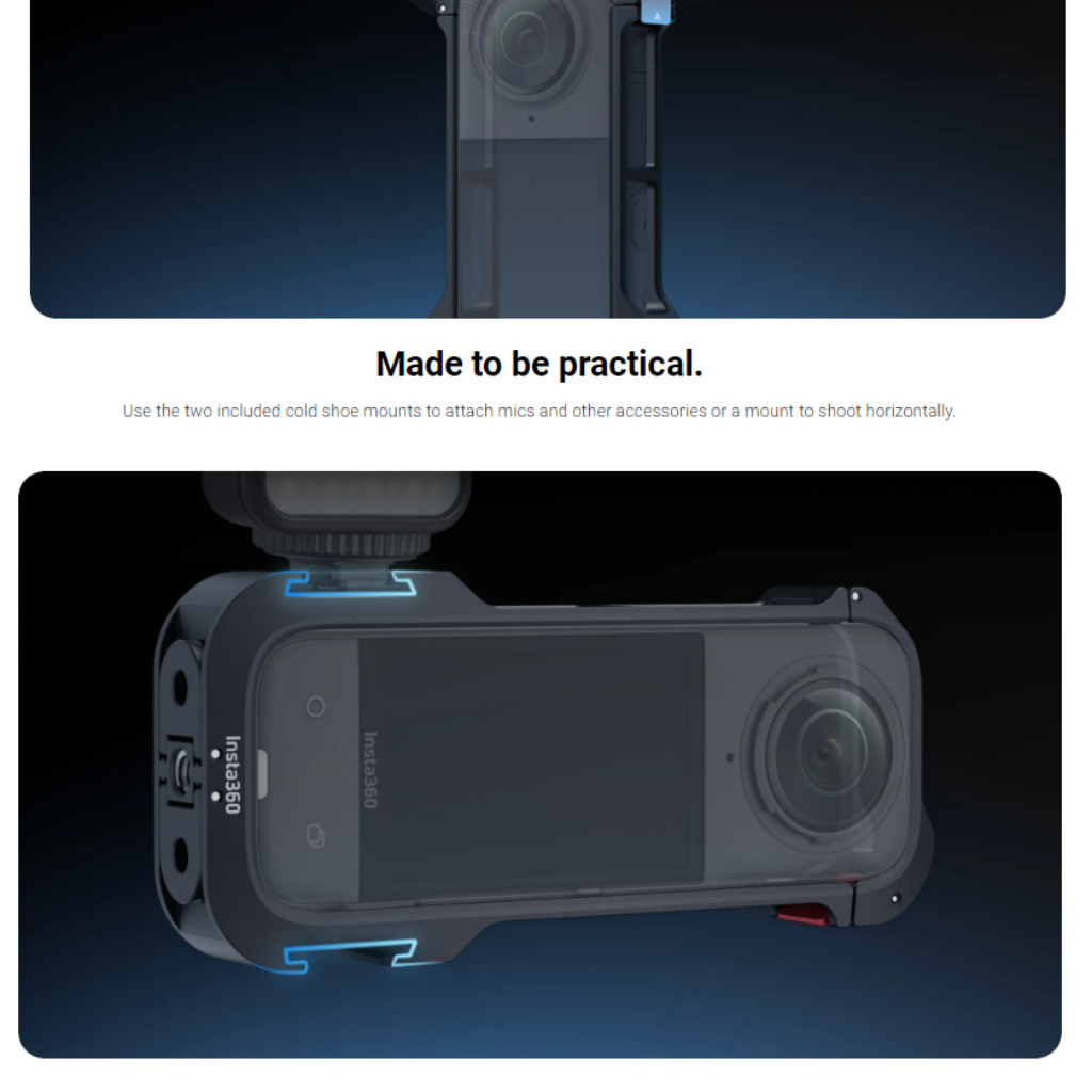 Insta360 X4 Utility Frame – Drones Kaki | DJI Enterprise Authorized Store