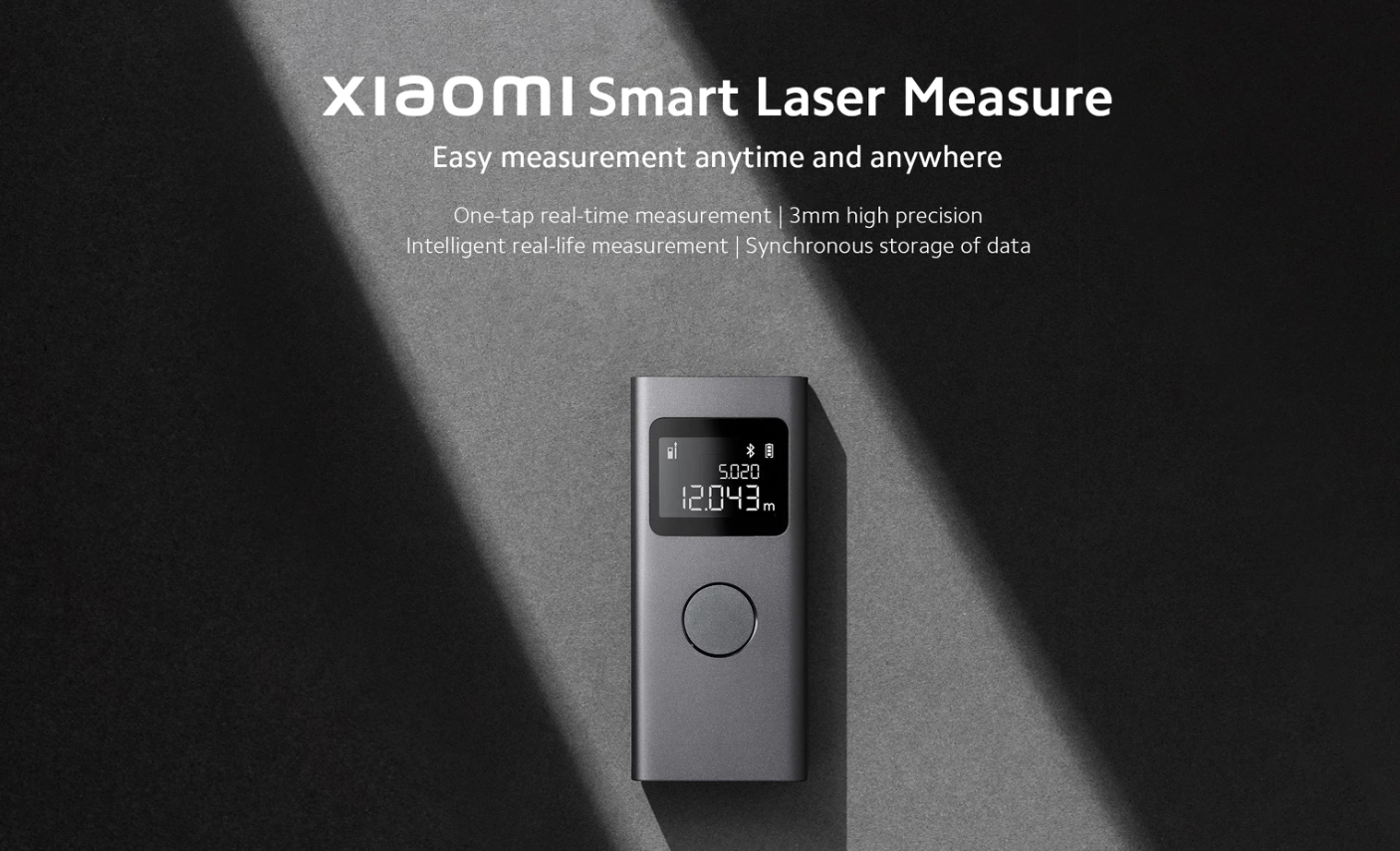 Xiaomi Smart Laser Measure | Real-Time Measurement | Clear LCD Display ...