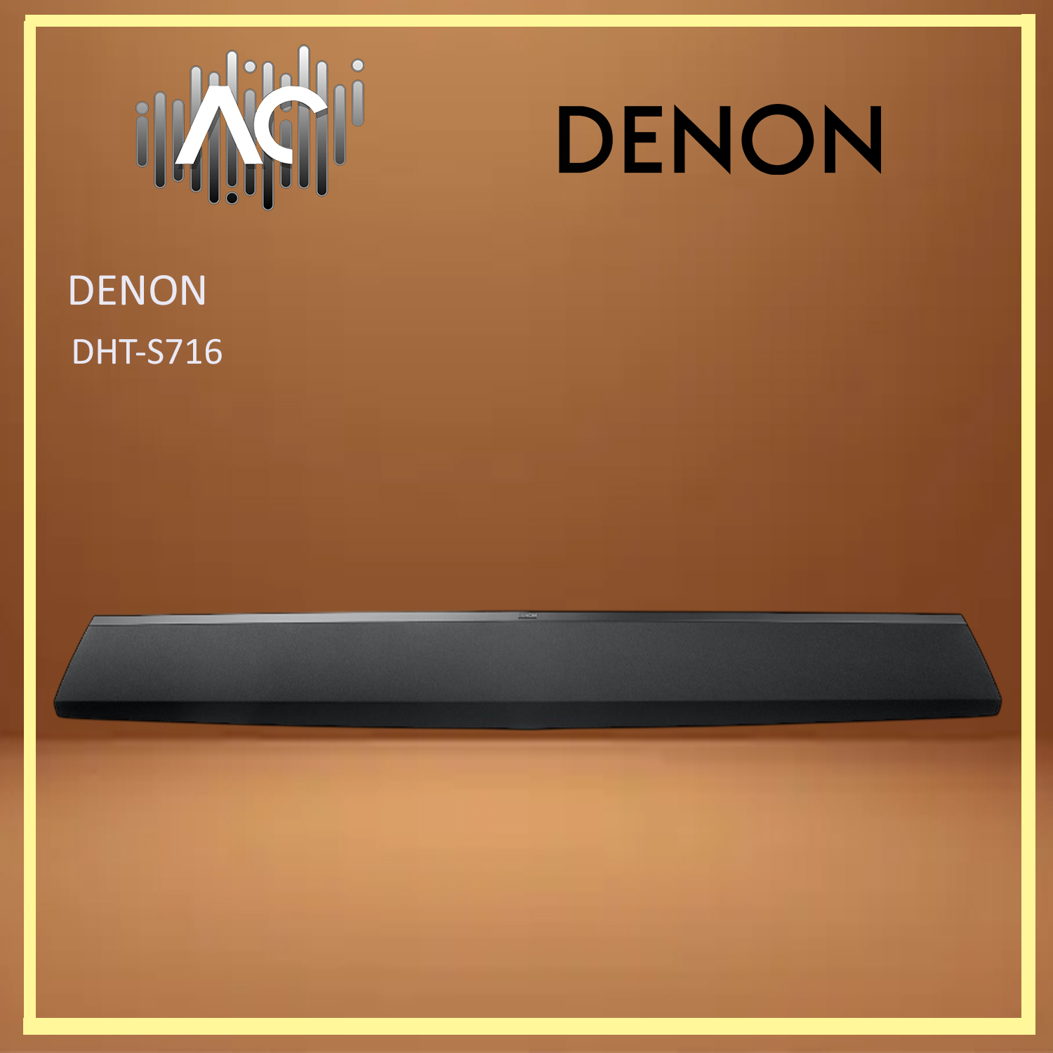 Denon DHT-S716H Premium Sound Bar With HEOS Built-In - Audio Concept