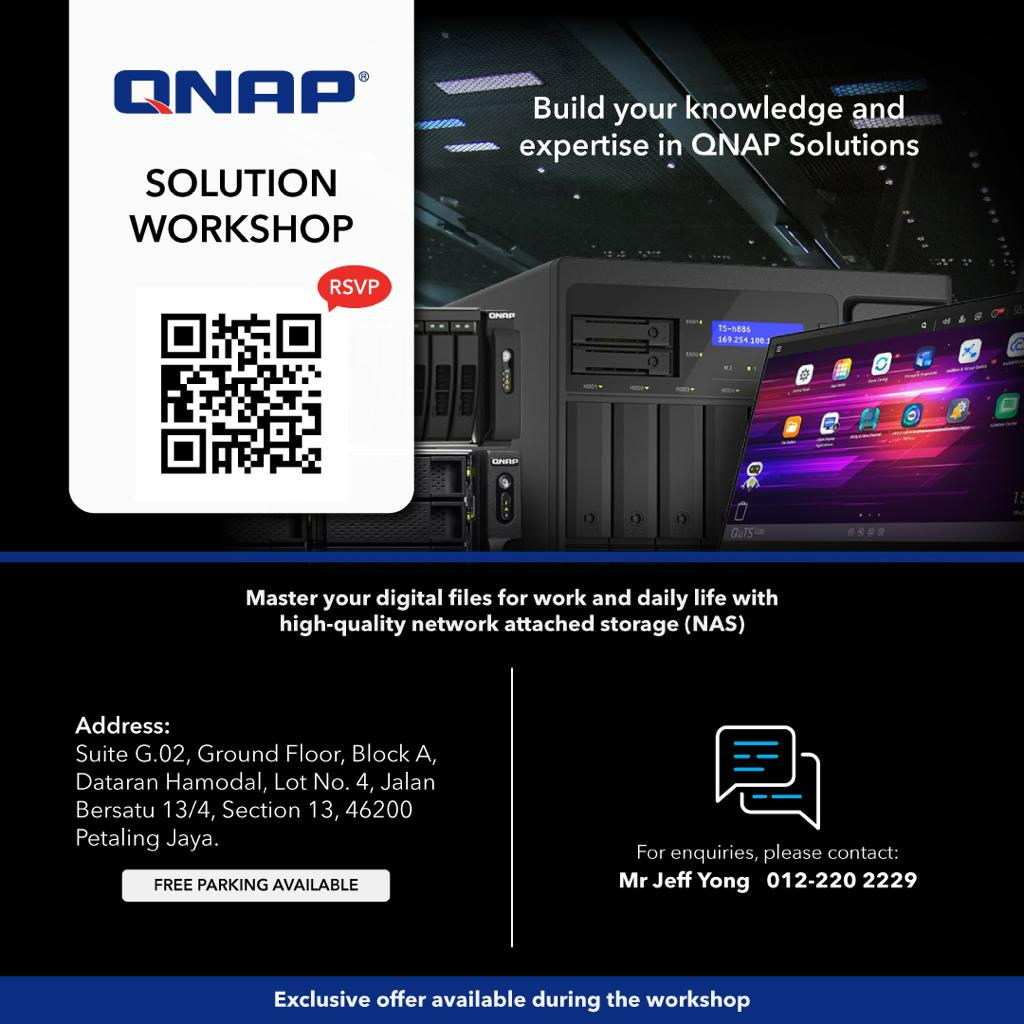 QNAP Flagship Store Online, March 2023 | Shopee Malaysia