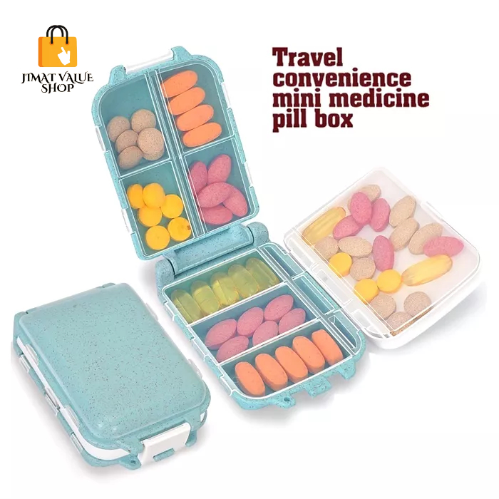 Travel Convenience Mini Medicine Pill Box | Shopee Malaysia