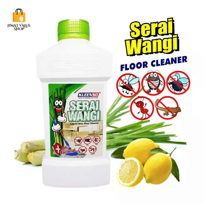 KLEENSO Serai Wangi Anti-Bacterial Floor Cleaner (1L) | Shopee Malaysia
