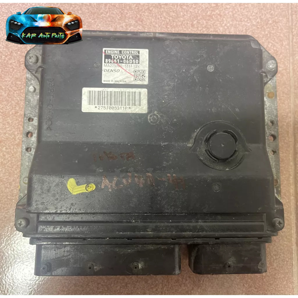 TOYOTA CAMRY ACV40 ACV41 ECU (89661-06D50) Accessories | Shopee Malaysia
