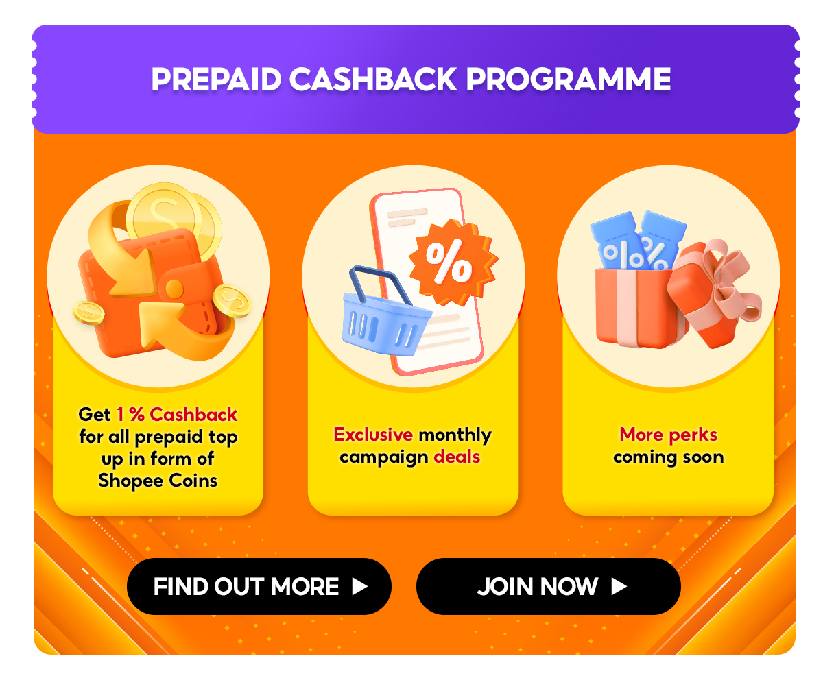 Prepaid Reload & Top Up Data Package Online On Shopee Malaysia 2023