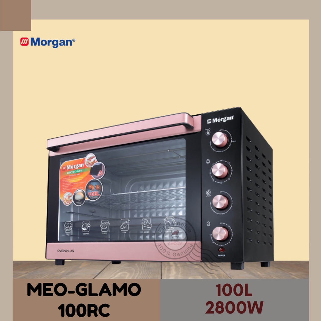 Morgan Electric Oven MEO-GLAMO 100RC / MEO-GLAMO 23B (21L) | Shopee ...
