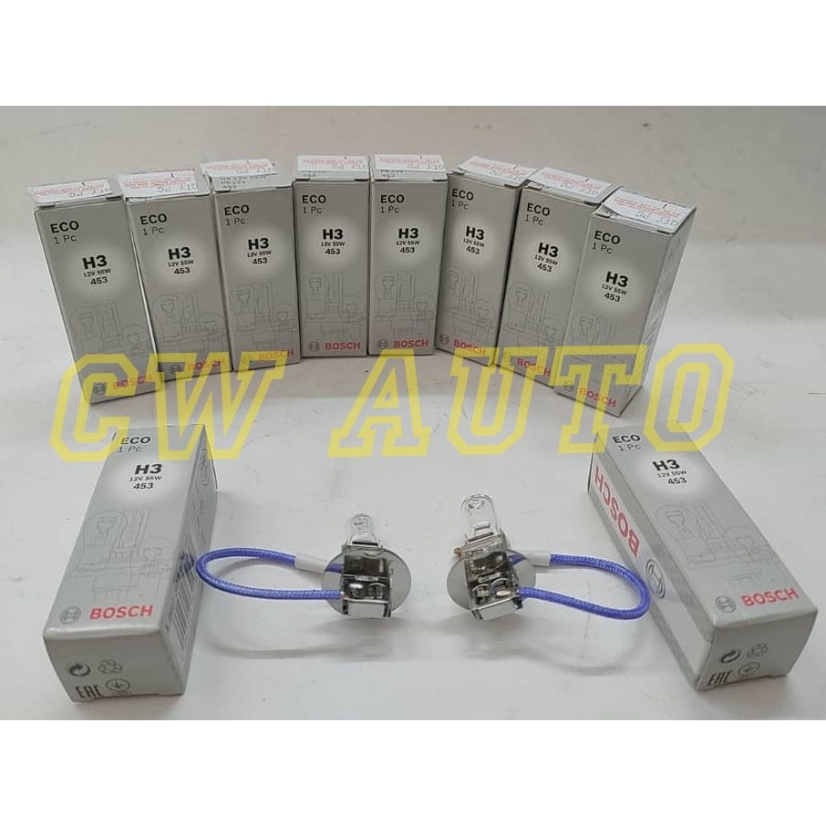 (2PCS)100%ORIGINAL H3-12V-55W PERODUA ALZA SPORT LAMP MULTI CAR BULB ...