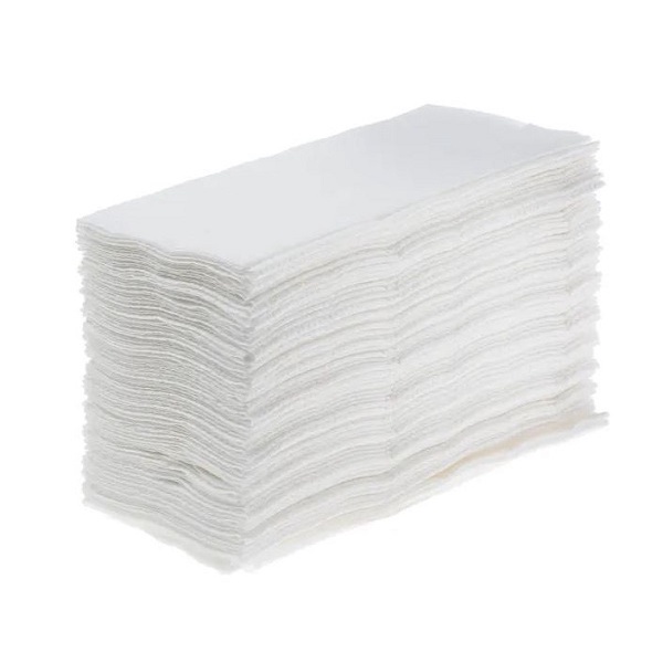 White Cloths for Industrial Cleaning, Single Use, Wet/Dry Use, Box of ...