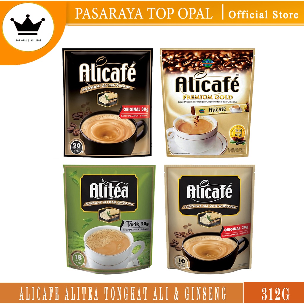 Alicafe Alitea Tongkat Ali & Ginseng Series | Original | Tek Tarik ...