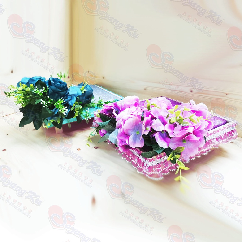 (5 PCS PER SET) [Ready Stock & Ready Made] Dulang Hantaran Siap Gubah ...