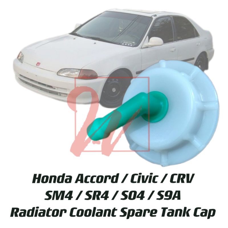 Honda Accord SM4 Civic SR4 SO4 CRV S9A Radiator Coolant Spare Tank Cap ...