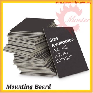 Mounting Board | Modeling Board | Black Board White Board | Hitam Kad ...