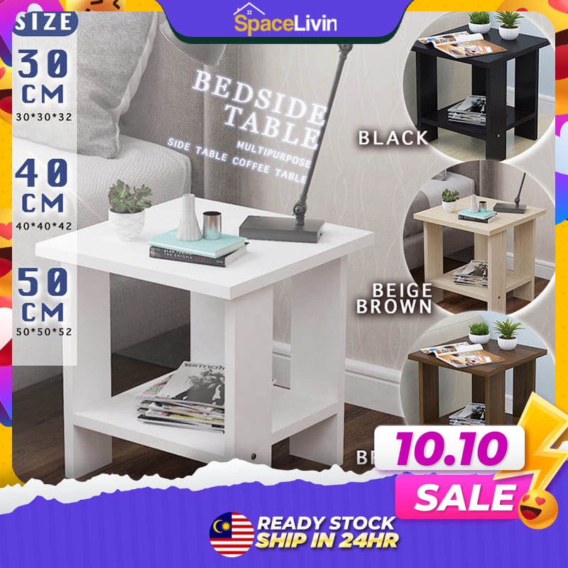 🏠READY STOCK🎁 Small Coffee Table Side Table Mini Table Desk Bedroom ...